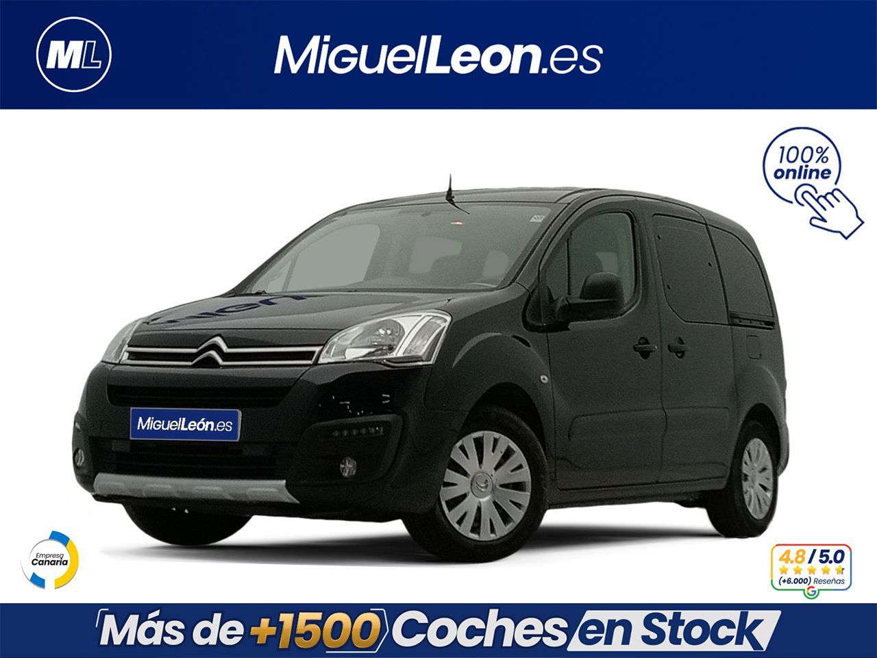 Ocasión: Citroen Berlingo Multispace FEEL BlueHDi 100 de Segunda Mano ...