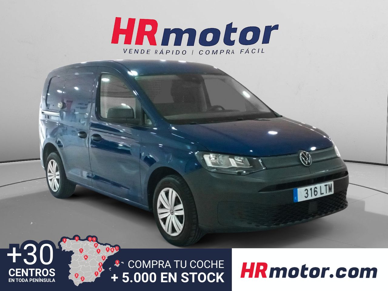 Ocasión: Volkswagen Caddy 2.0 TDI Cargo de Segunda Mano - 14.490€