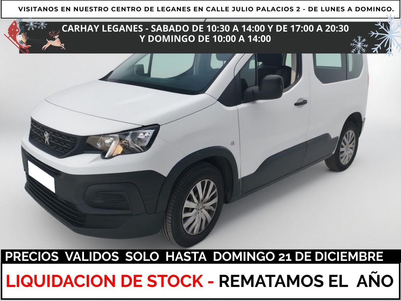 Ocasión: Peugeot Rifter ACTIVE STANDARD 1.5 HDI 100CV MT6 E6DT de ...